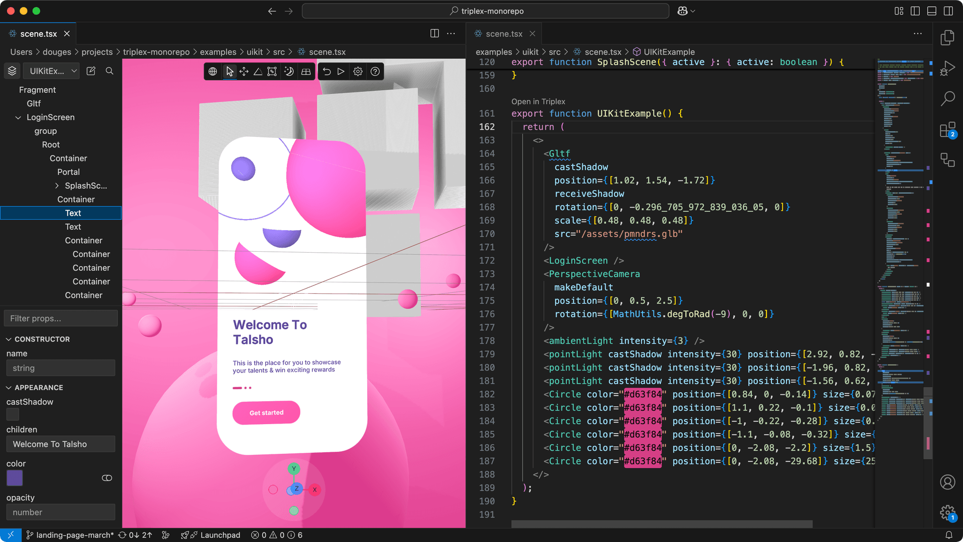 Build the 2D and 3D Web Without Coding • Triplex